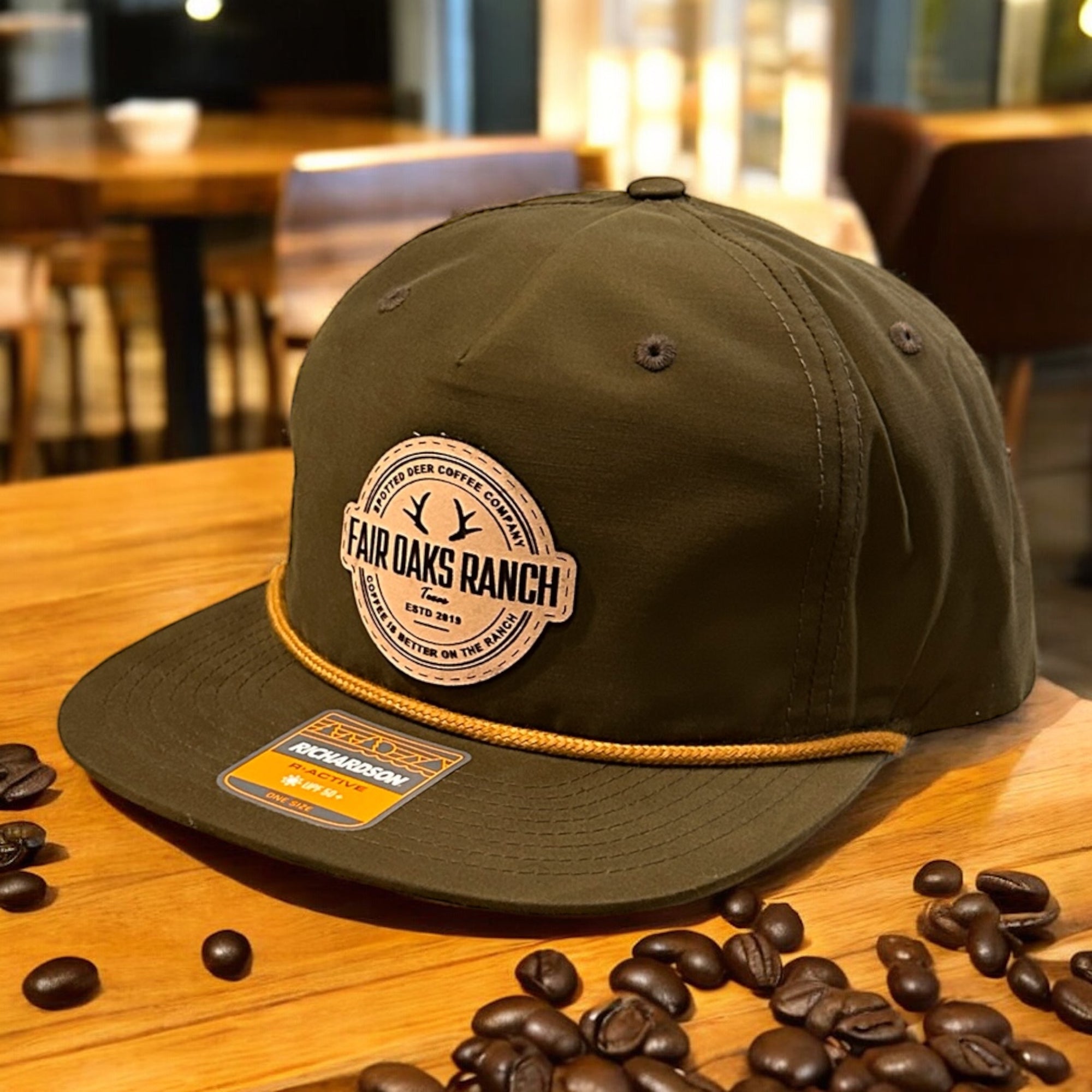 Von Burton Supply Custom Hats Custom Leather Patch Hats